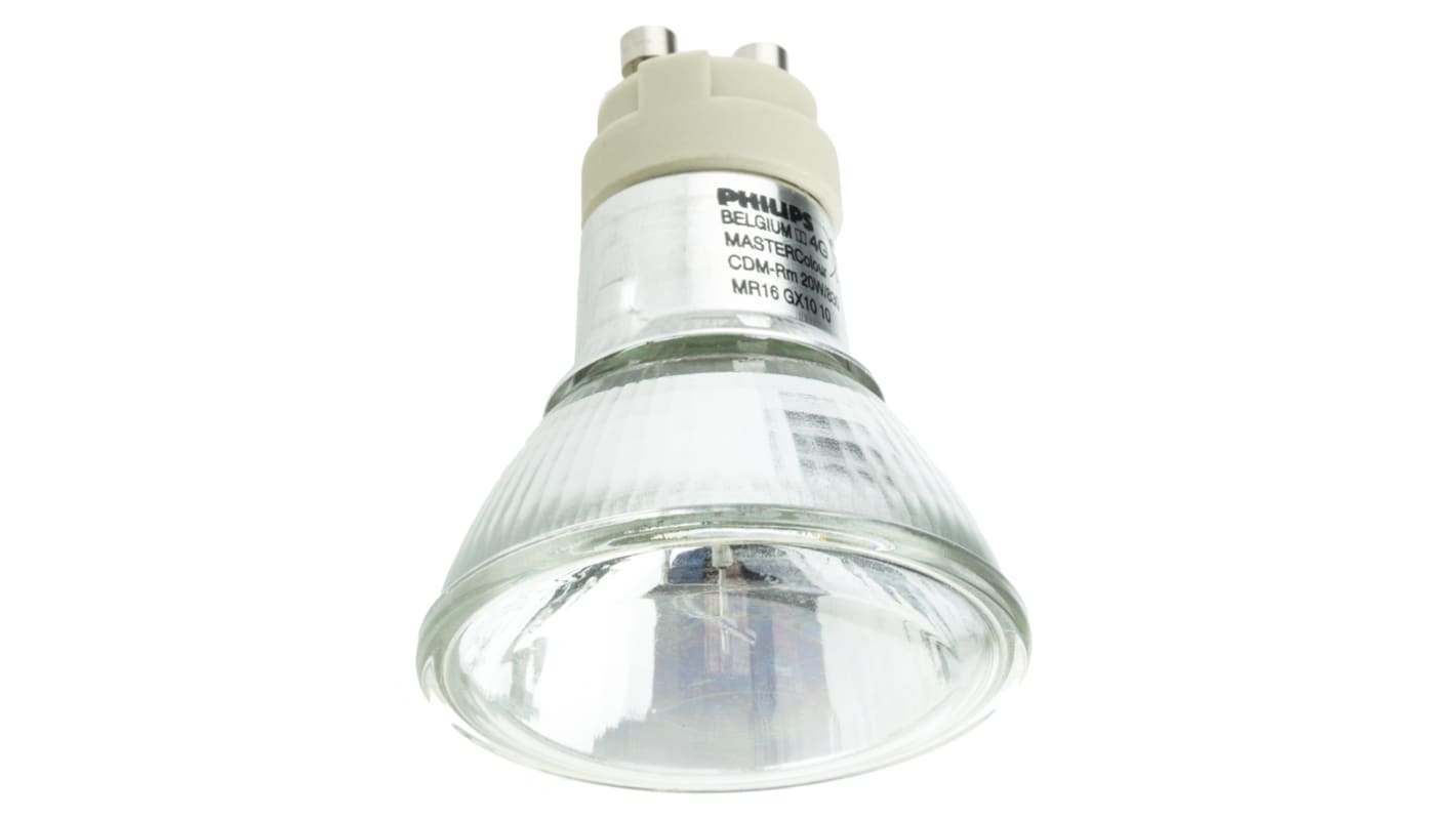 20CDMRM83010 | Philips Lighting 20 W MR16 Metal Halide Lamp, GX10, 1050 ...
