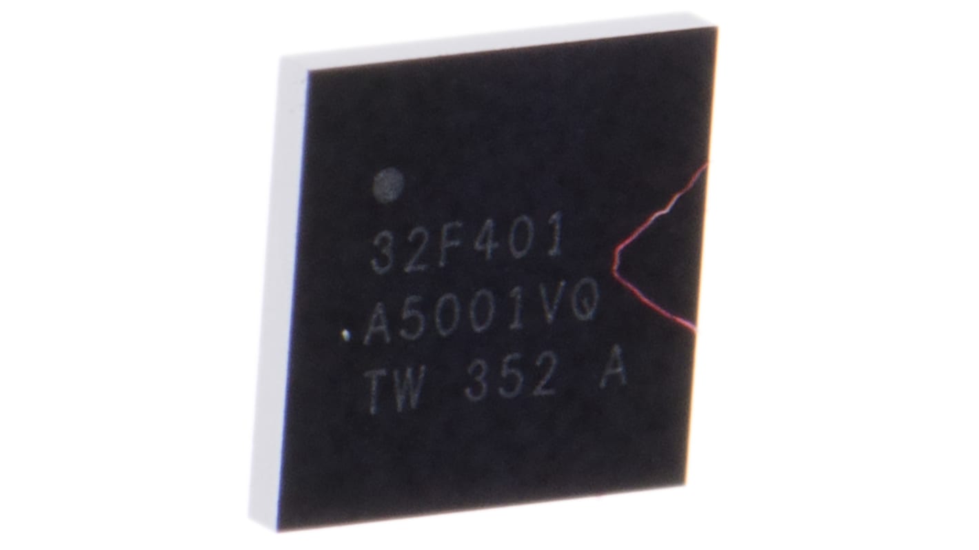 STMicroelectronics STM32F401CCY6TR, 32bit ARM Cortex M4 Microcontroller, STM32F, 84MHz, 256 kB ...