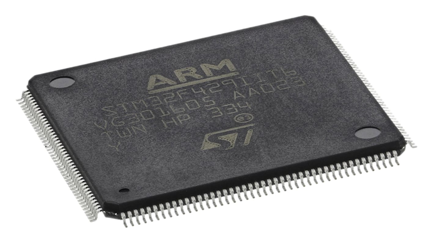 STMicroelectronics STM32F429IIT6, 32bit ARM Cortex M4 Microcontroller, STM32F4, 180MHz, 2.048 MB ...