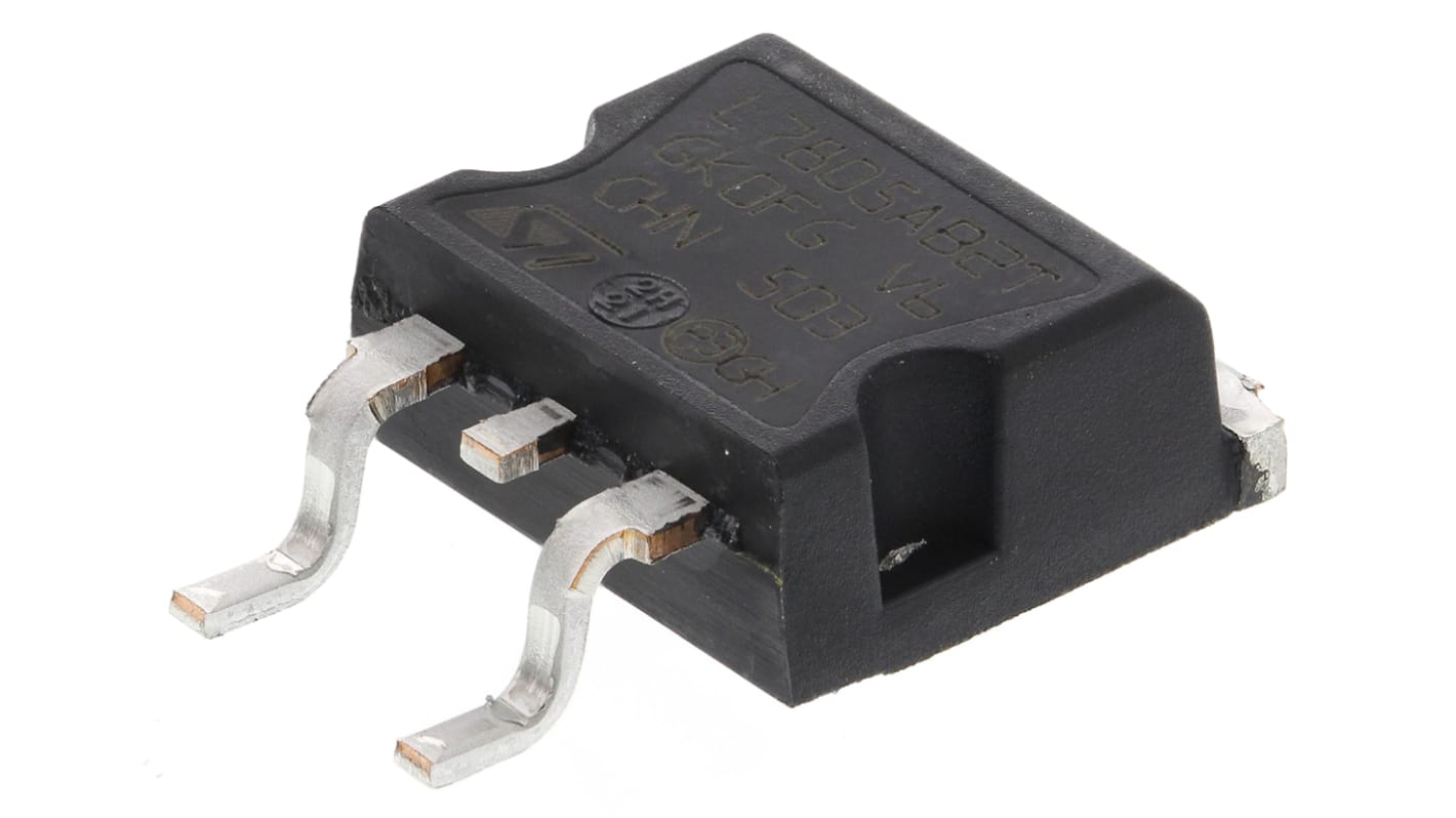STMicroelectronics L7805ABD2T-TR, 1 Linear Voltage, Voltage Regulator 1 ...