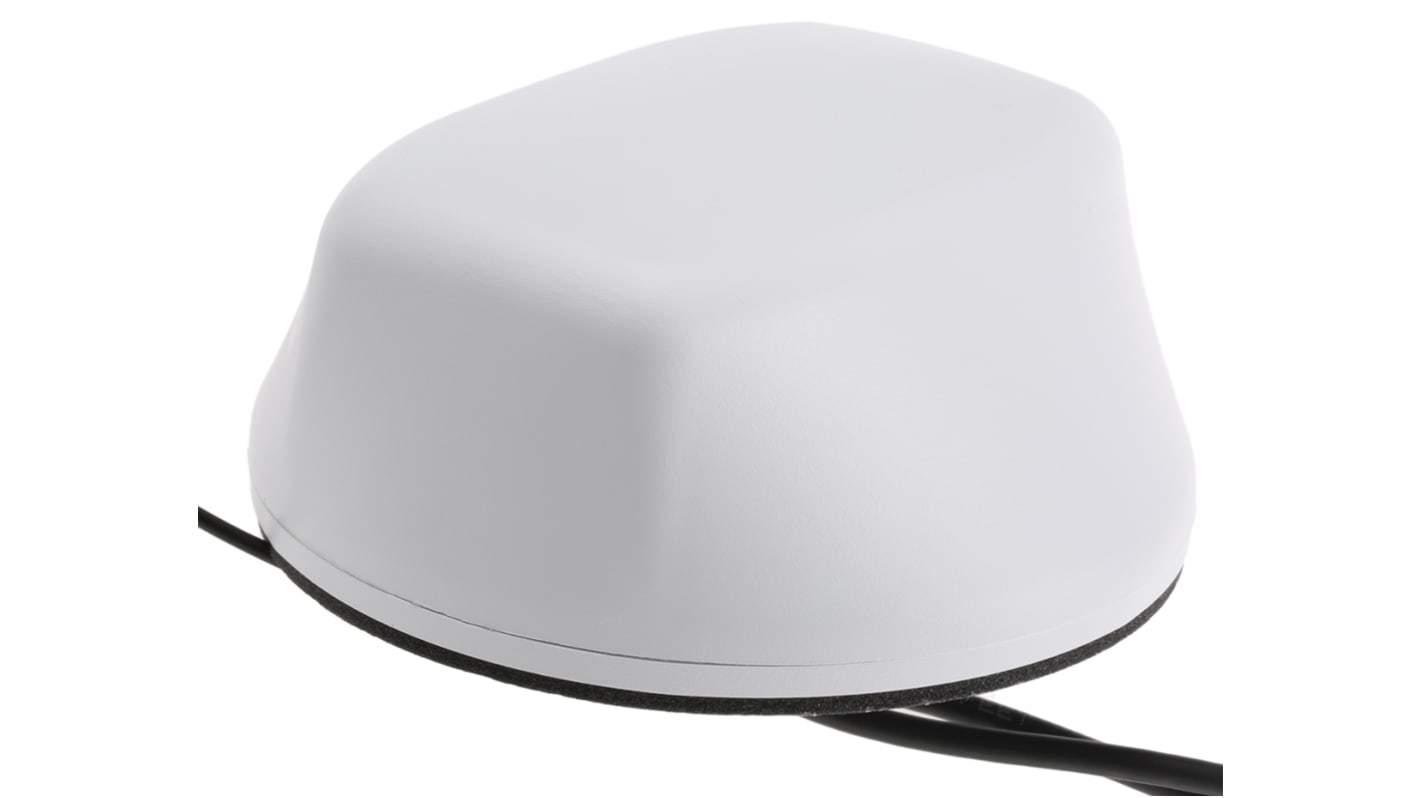 Mobilemark LTM-302-3C3C2C-WHT-180 Dome Multiband Antenna with SMA Connector, 2G (GSM/GPRS), 3G ...