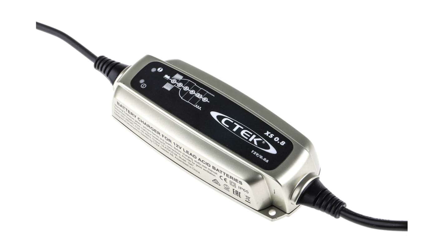 CEP1H37 | CTEK XS 0.8 Battery Charger For Lead Acid 12 V 12V 800mA with ...