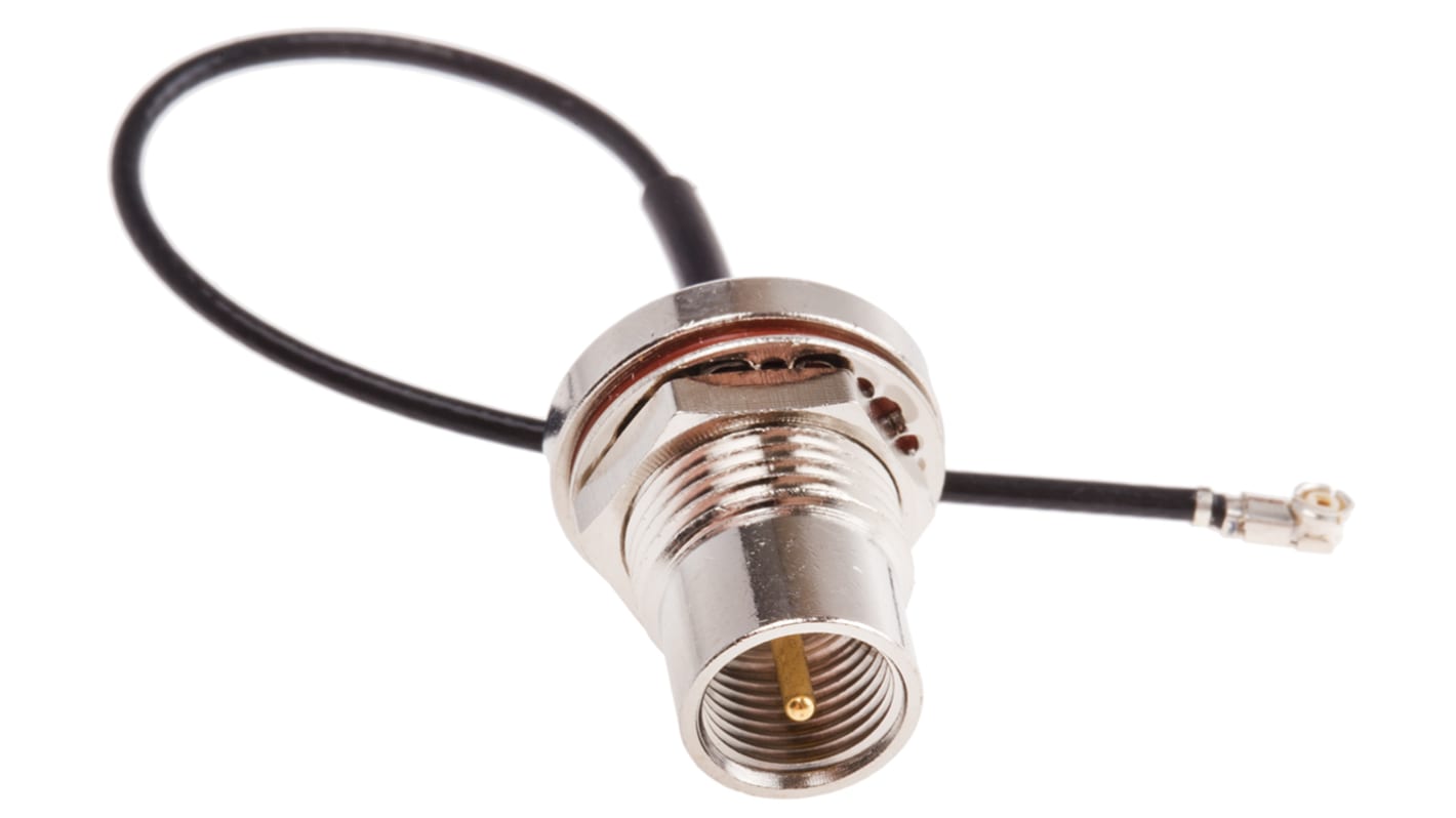 RS PRO Male FME to Female U.FL Coaxial Cable, 100mm, RF Coaxial ...
