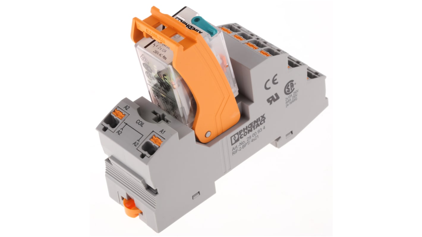 2903315 | Phoenix Contact RIF Series Interface Relay, DIN Rail Mount ...