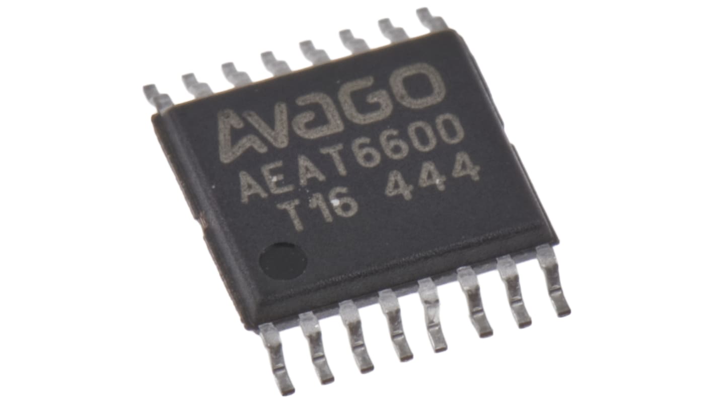 Broadcom, モーションセンサ, 16-Pin TSSOP-16 AEAT-6600-T16 | RS