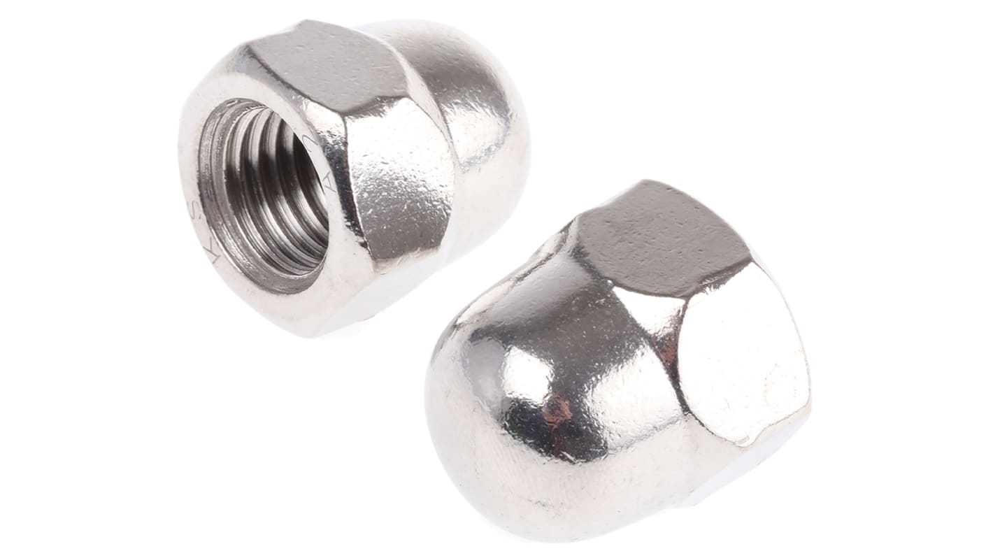 RS PRO Stainless Steel Dome Nut, DIN 1587, M20 | RS