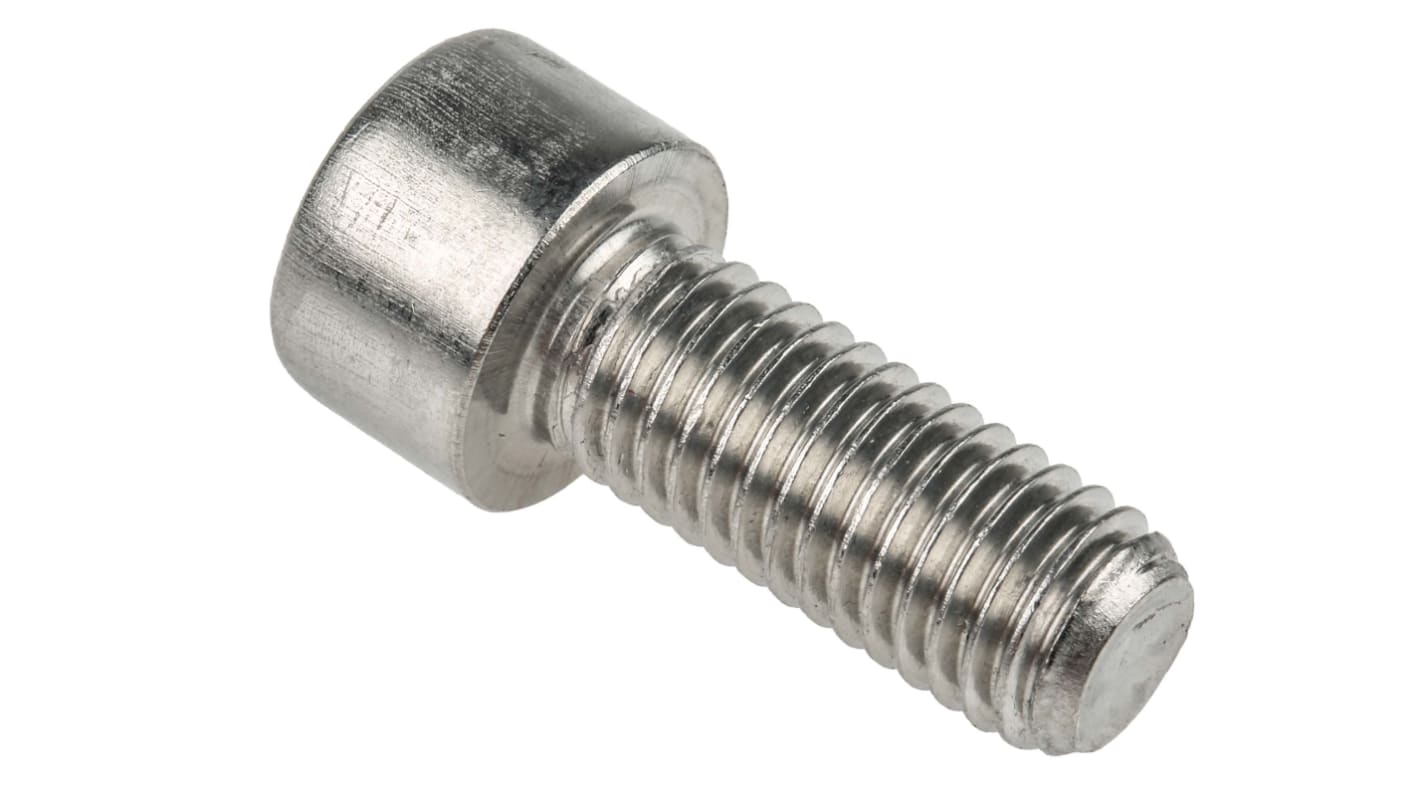 Vis 6 pans creux, M10 x 25mm, en Acier Inoxydable | RS