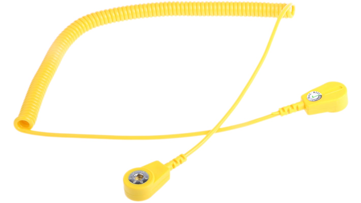 RS PRO ESD Grounding Cord With 10 mm Socket | RS
