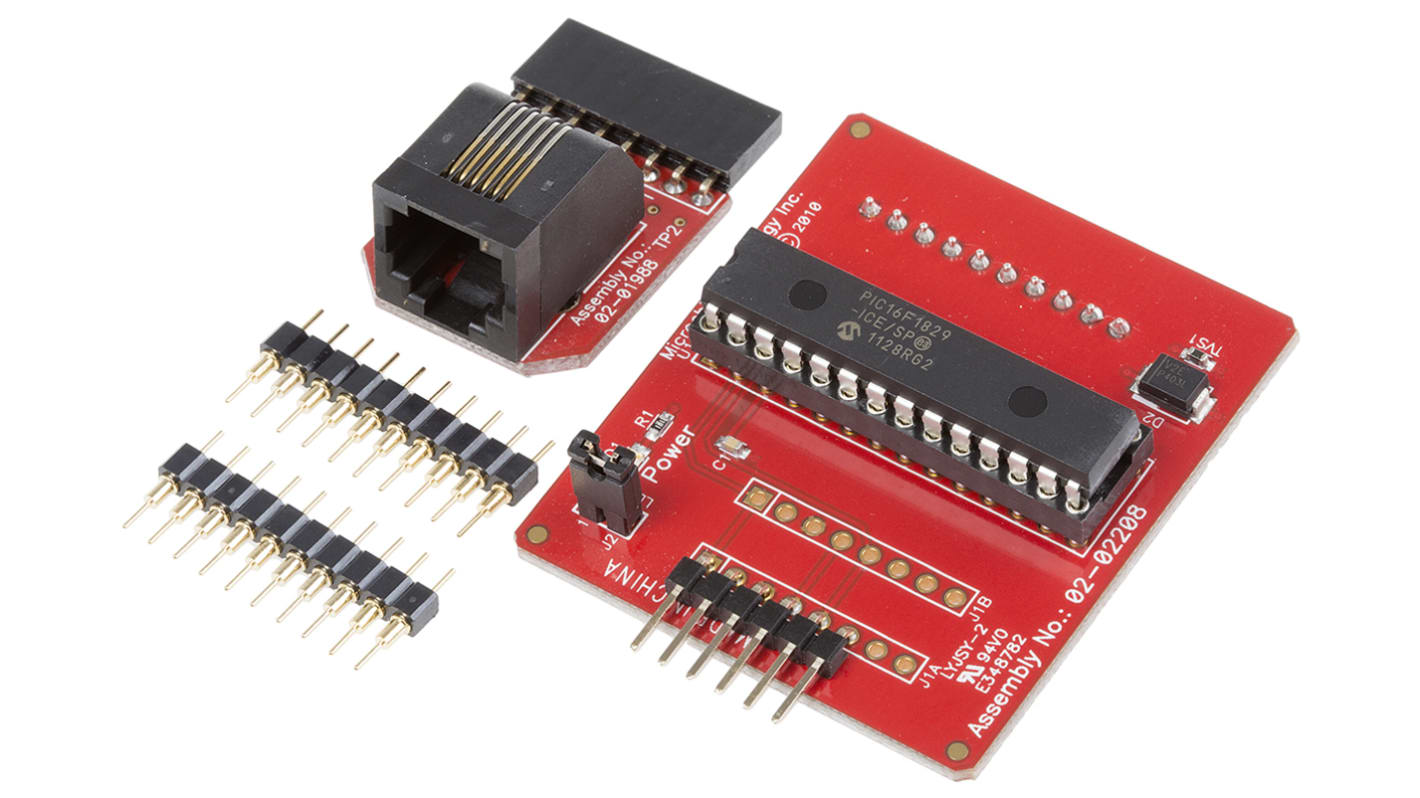 Microchip PIC16F1829-ICE Processor Extension Pak MCU Add On Board AC244043 | RS