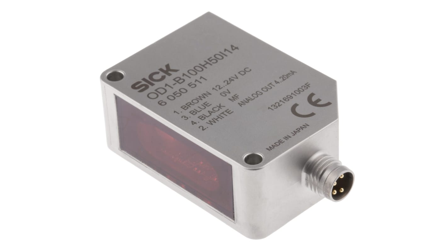 OD1-B100H50I14 | Sick Background Suppression Distance Sensor, Block ...
