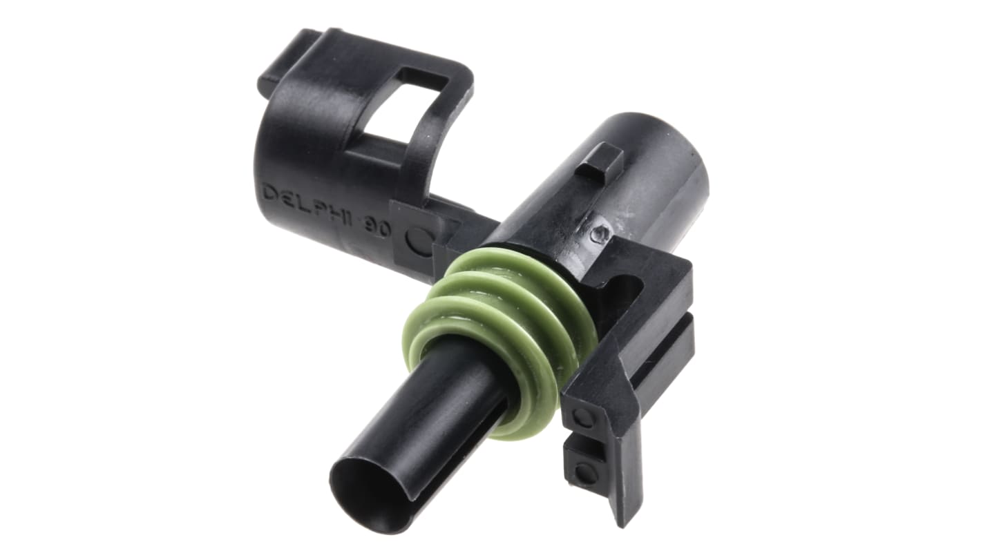12015791 | Delphi, Weather-Pack Automotive Connector Socket 1 Way ...