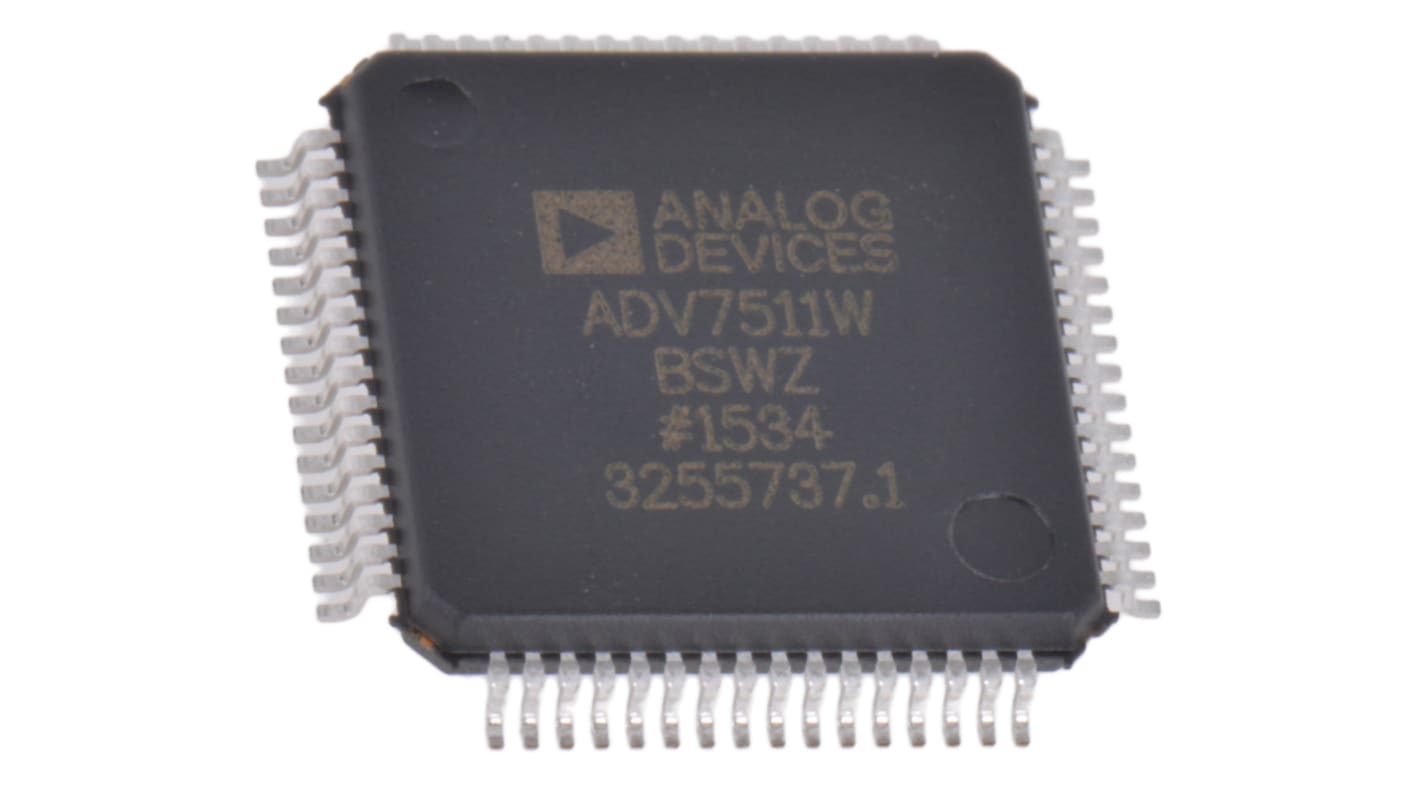 ADV7511WBSWZ, HDMI Transmitter 8-Channel 64-Pin LQFP | RS