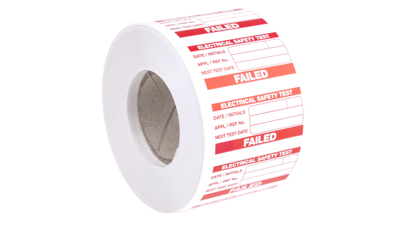 Seaward 339A319 PAT Testing Label, For Use With PAT Series Printer | RS