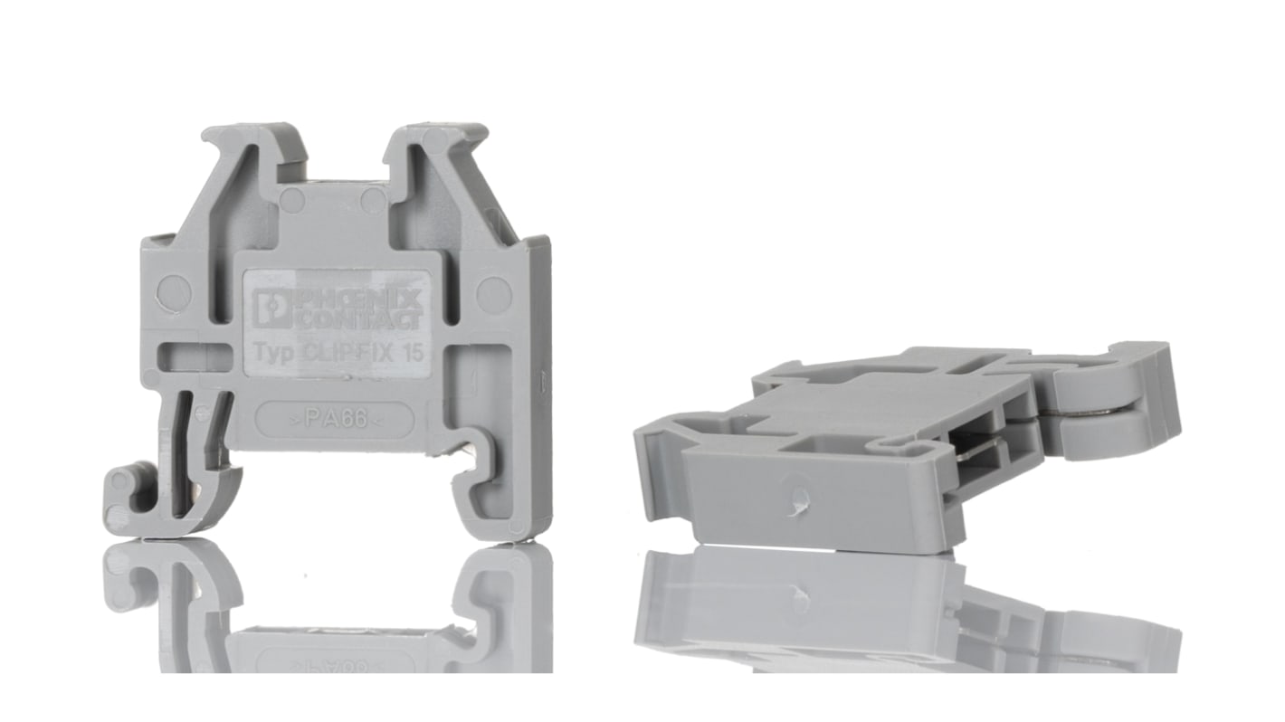 3022263 | Phoenix Contact CLIPFIX 15 Series End Stop for Use with DIN ...