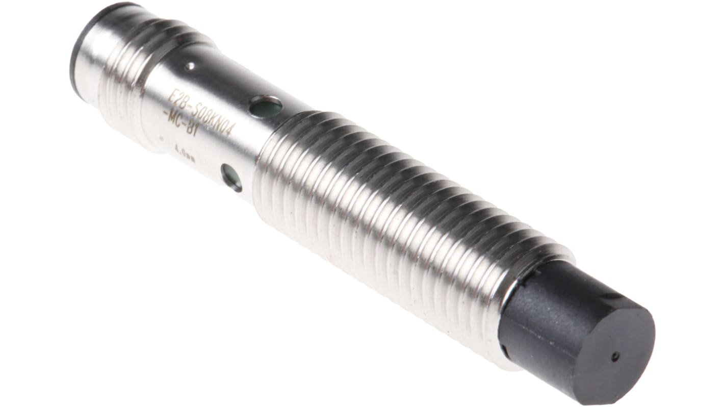 E2B-S08KN04-MC-B1 | Omron Inductive Barrel-Style Proximity Sensor, M8 x 1, 4 mm Detection, PNP ...