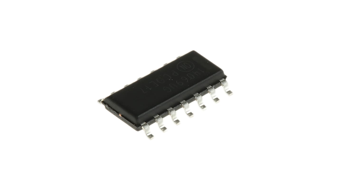 onsemi MC14069UBDR2G Hex CMOS Inverter, 14-Pin SOIC | RS