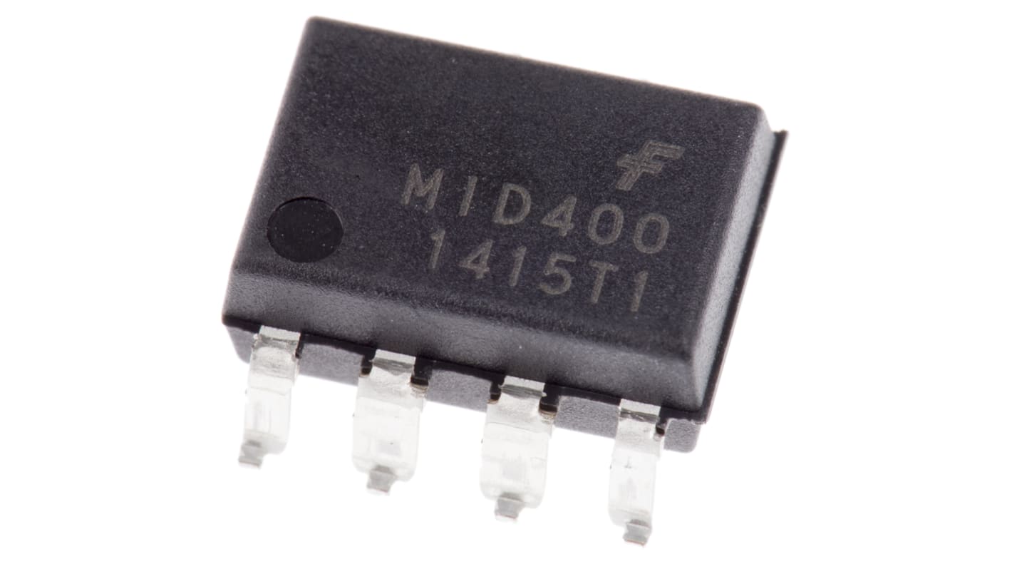 onsemi, MID400S AC/DC Input, Input Logic Gate Output Dual Optocoupler, Surface Mount, 8-Pin MDIP ...