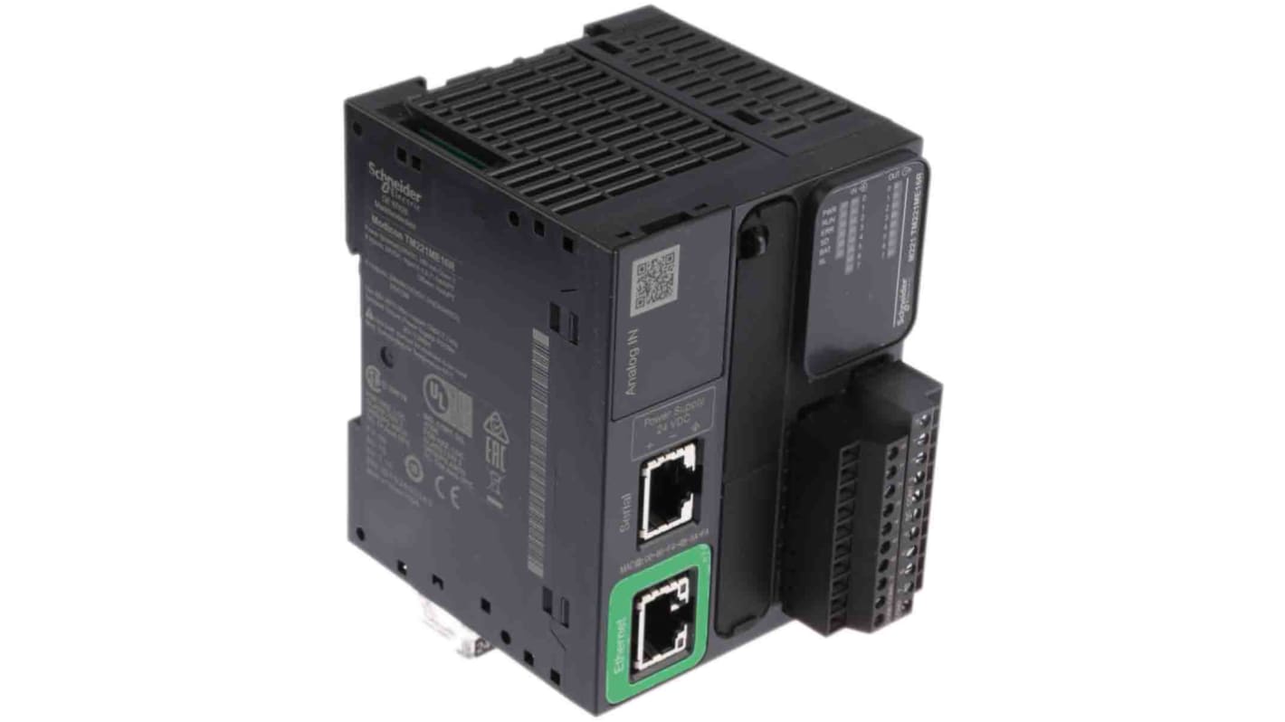 TM221ME16R | Schneider Electric Modicon M221 Series PLC CPU, Digital ...
