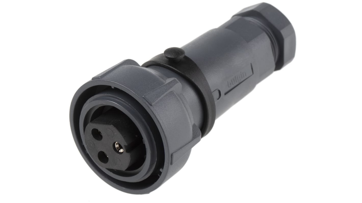 PXP7010/03S/ST/1315 | Bulgin Circular Connector, 3 Contacts, Cable ...