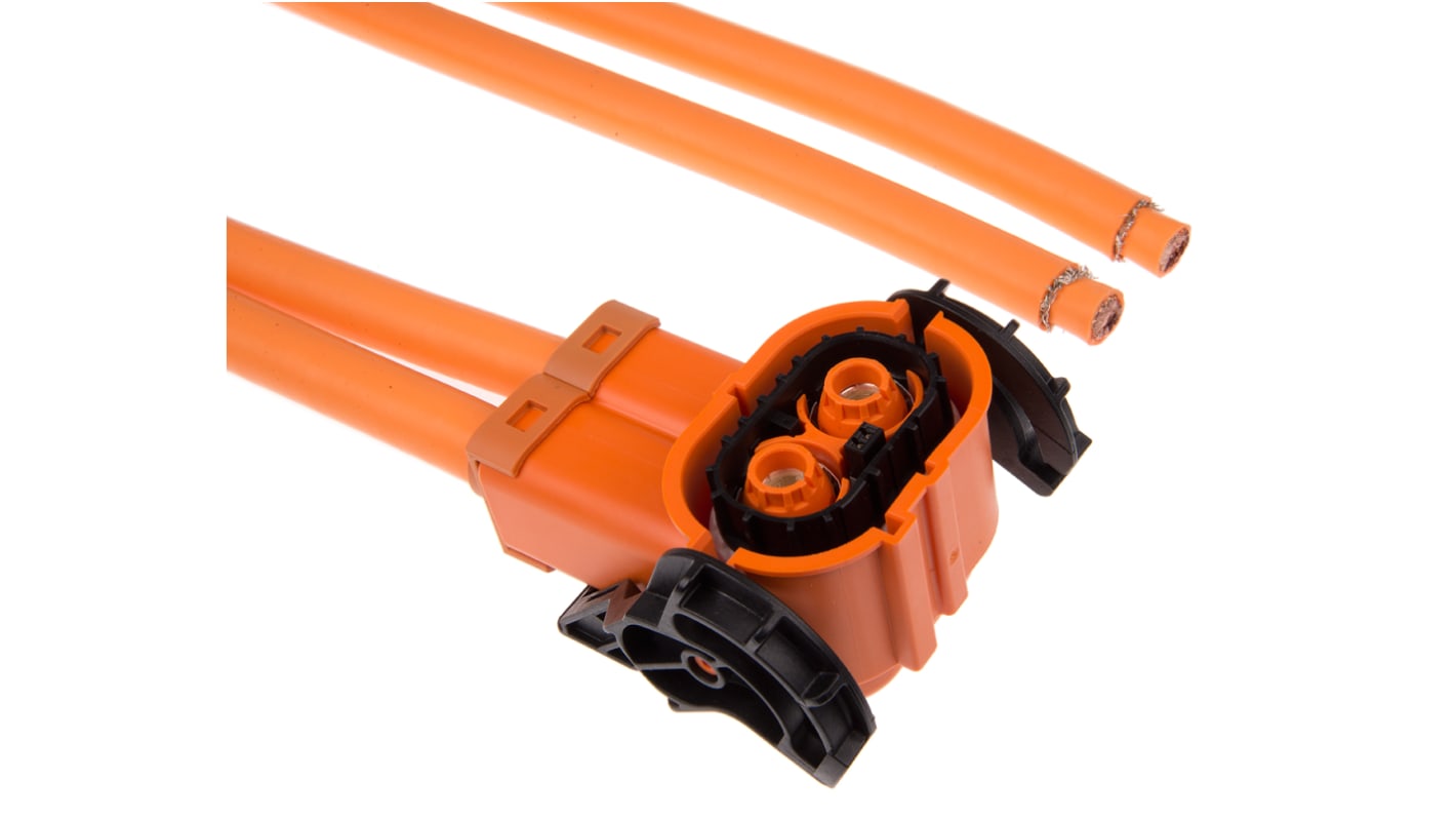 2177201-8 | TE Connectivity, AMP+ HVP800 EV Charging Cable Socket, 250A ...