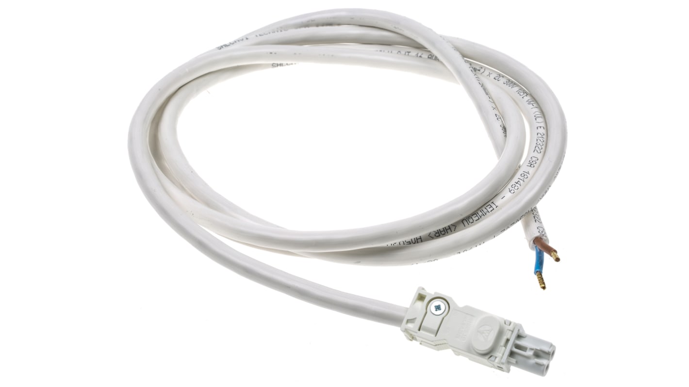 244357 | STEGO LED 025 Series LED Enclosure Light Cable, 240 V ac, 2 m ...