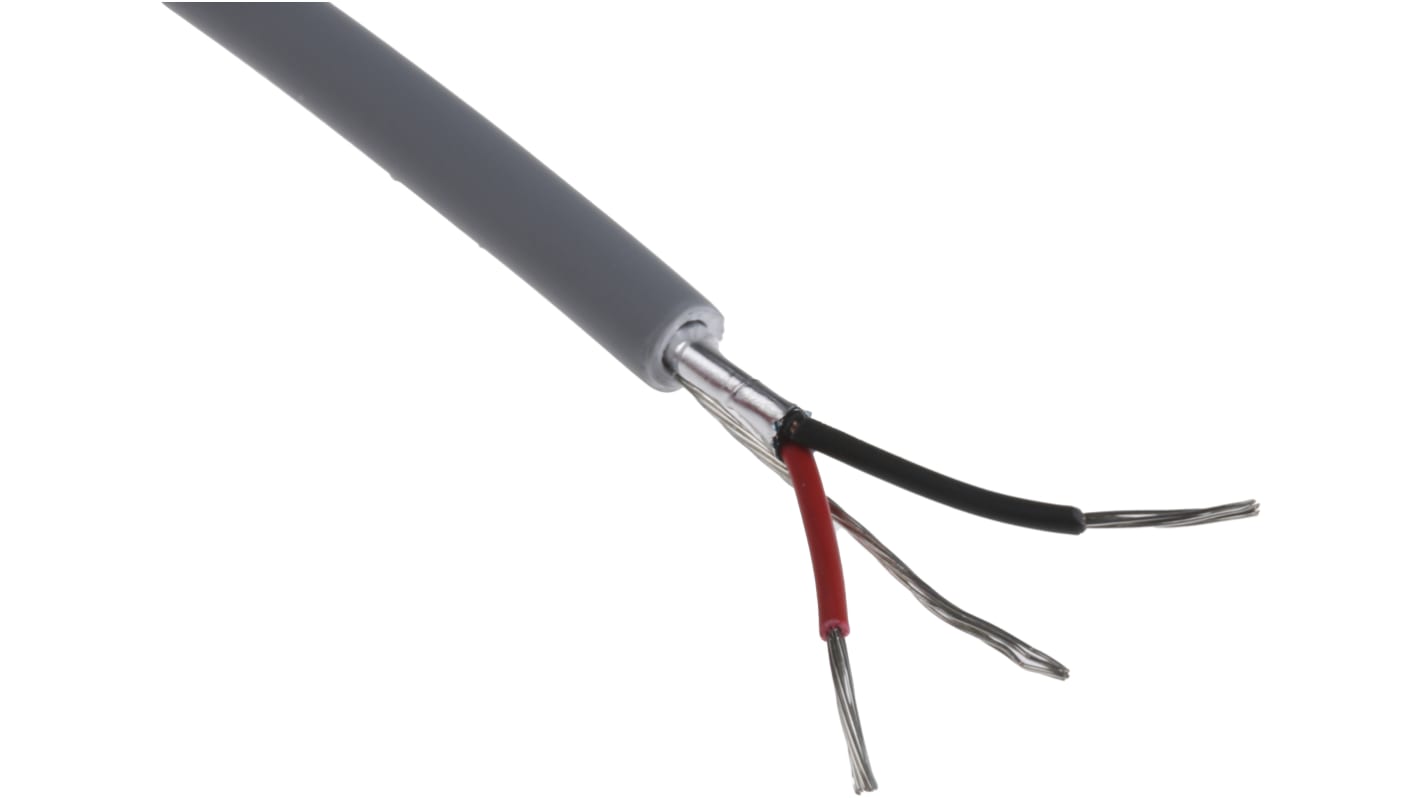 Cable Industrial Multipar apantallado RS PRO, 1 par, 24 AWG, long. 100m ...