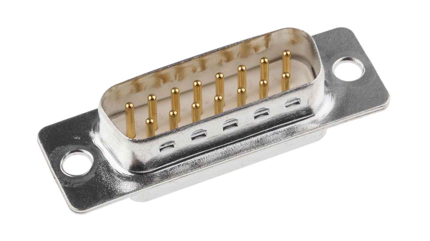 F15P0G2 / 1727040166 | FCT from Molex F 15 Way Panel Mount D-sub ...