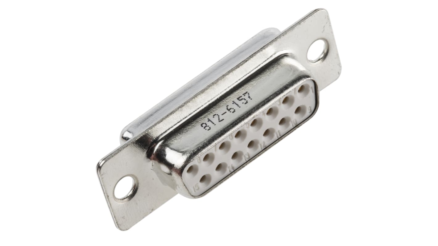 F15S0G2 / 1727040168 | FCT from Molex F 15 Way Panel Mount D-sub ...