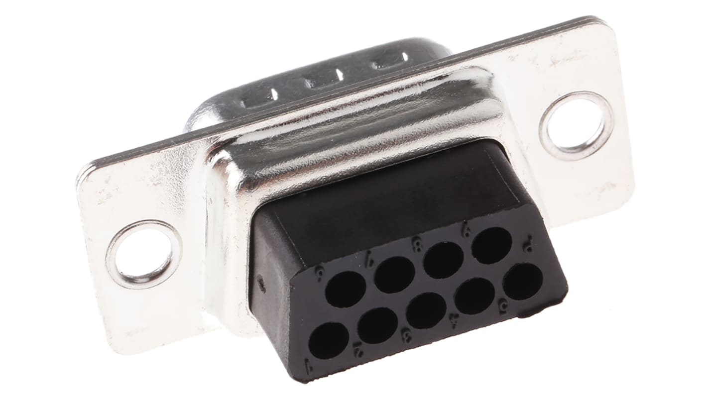 FL09P7-K120 / 1727040009 | FCT from Molex FL 9 Way Cable Mount D-sub Connector Plug, 2.84mm ...