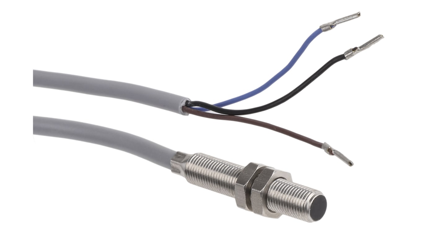 IY5049 | ifm electronic Inductive Barrel-Style Proximity Sensor, M5 x 0.5, 1.5 mm Detection, PNP ...