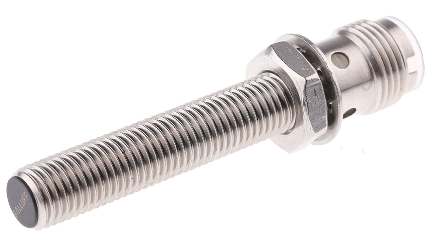 BES M08EH-PSC20B-S04G | BALLUFF Inductive Barrel-Style Proximity Sensor, M8 x 1, 2 mm Detection ...