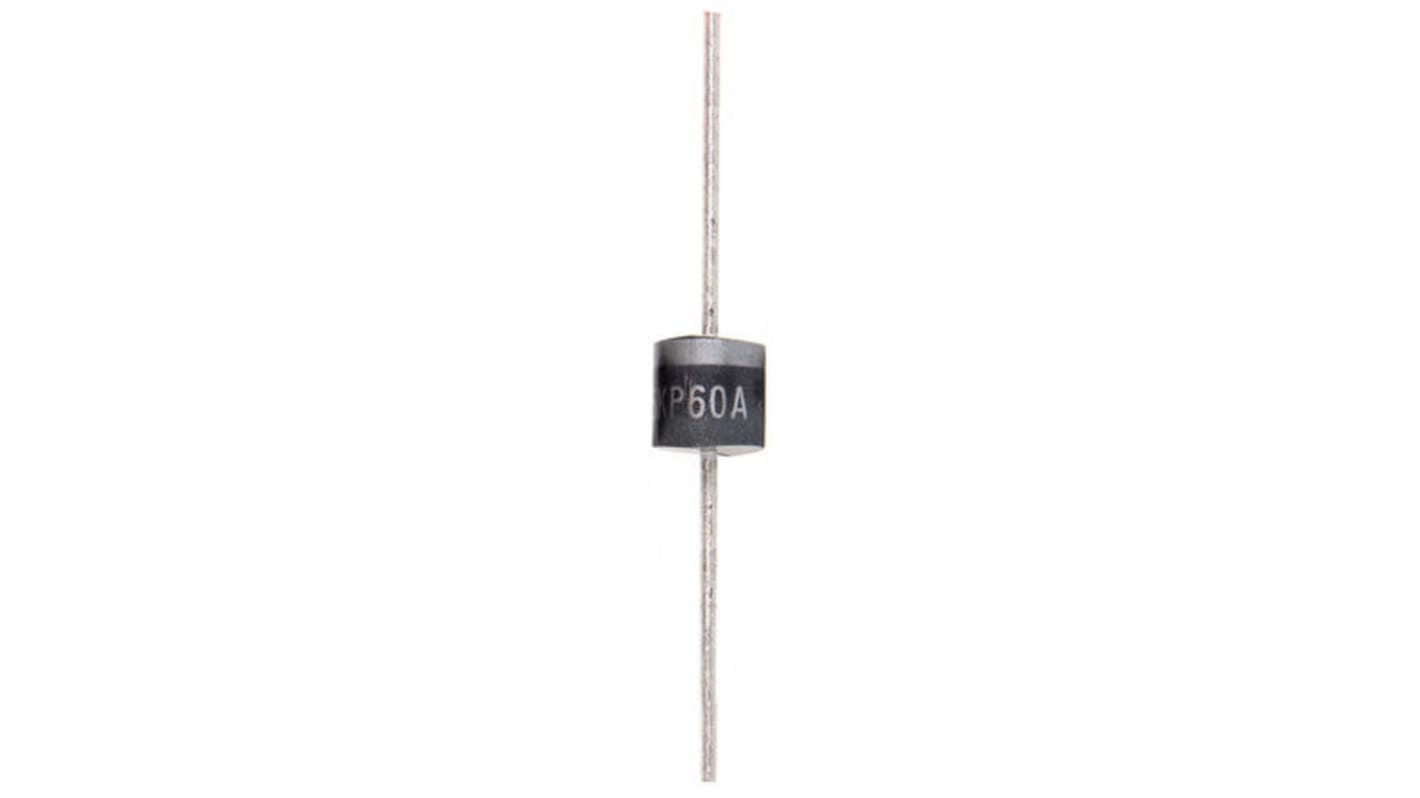 Vishay 5KP60A-E3/54, Uni-Directional TVS Diode, 5000W, 2-Pin P600 | RS