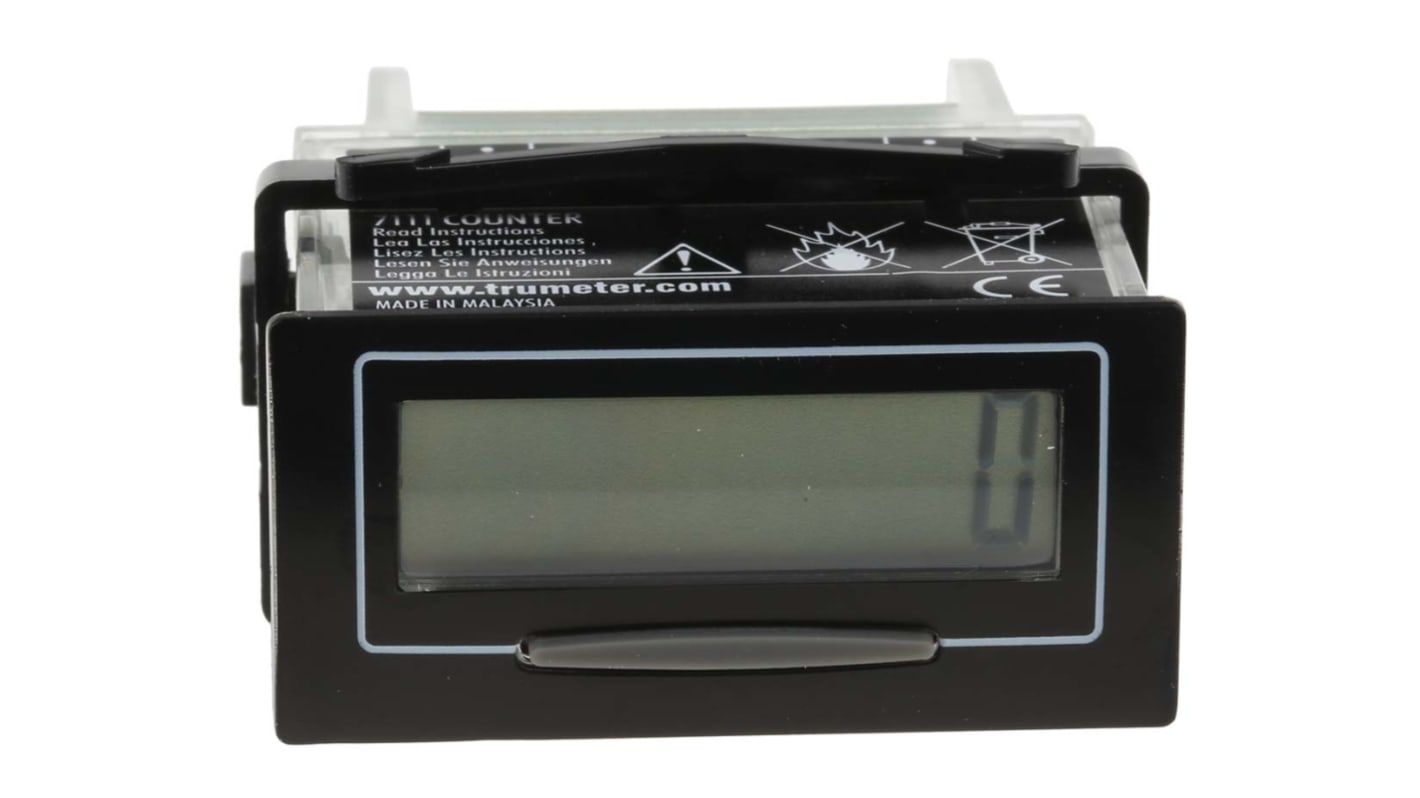 7111-RS | Trumeter Counter, 8 Digit, 10kHz, 3.6 V Battery | RS