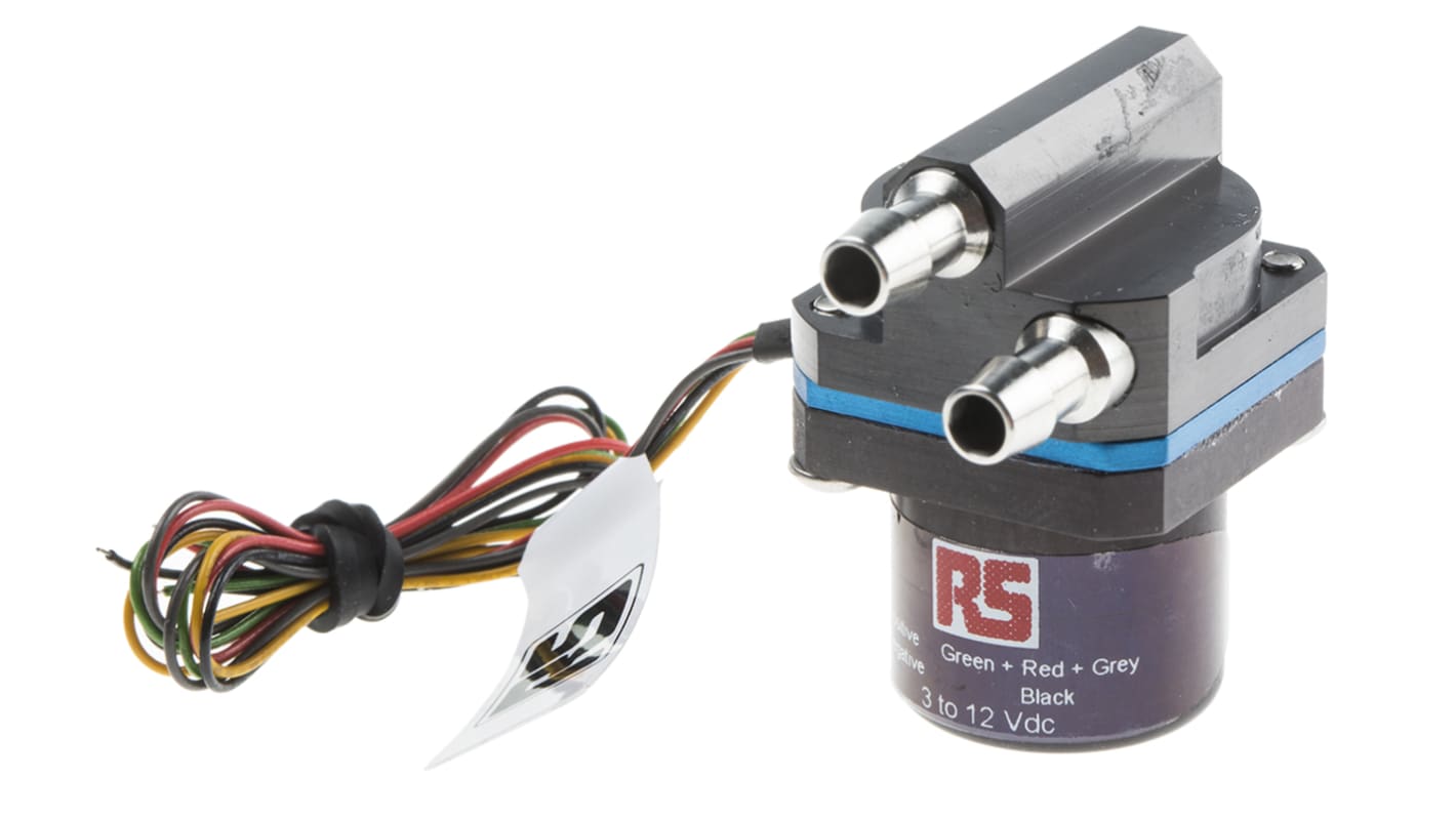 RS PRO 12 V 380 mbar Direct Coupling Centrifugal Water Pump, 1150ml/min ...