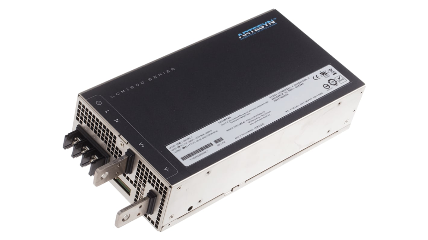 Artesyn Embedded Technologies Switching Power Supply, LCM1500L -T, 12V ...