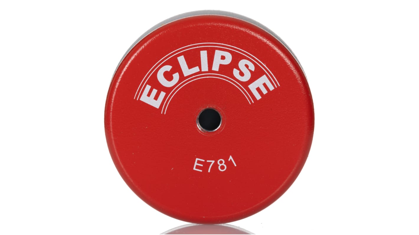 E781 | Eclipse Pot Magnet 80mm Threaded Hole M10 Ferrite, 55kg Pull | RS