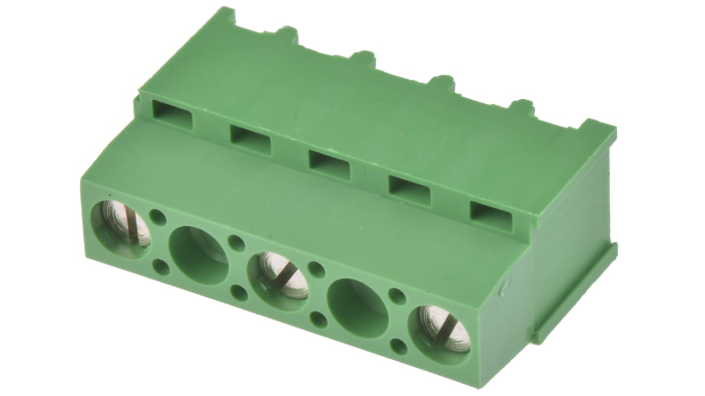 282843-3 | TE Connectivity Buchanan Series PCB Terminal Block, 3 ...