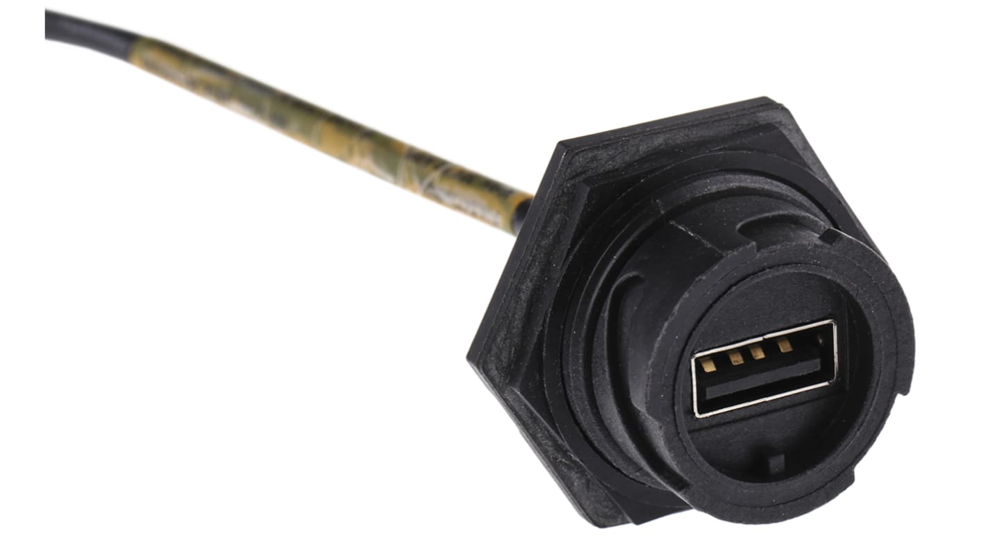 84729-0004 | Molex USB 2.0 Cable, Male USB A to Female USB A USB ...