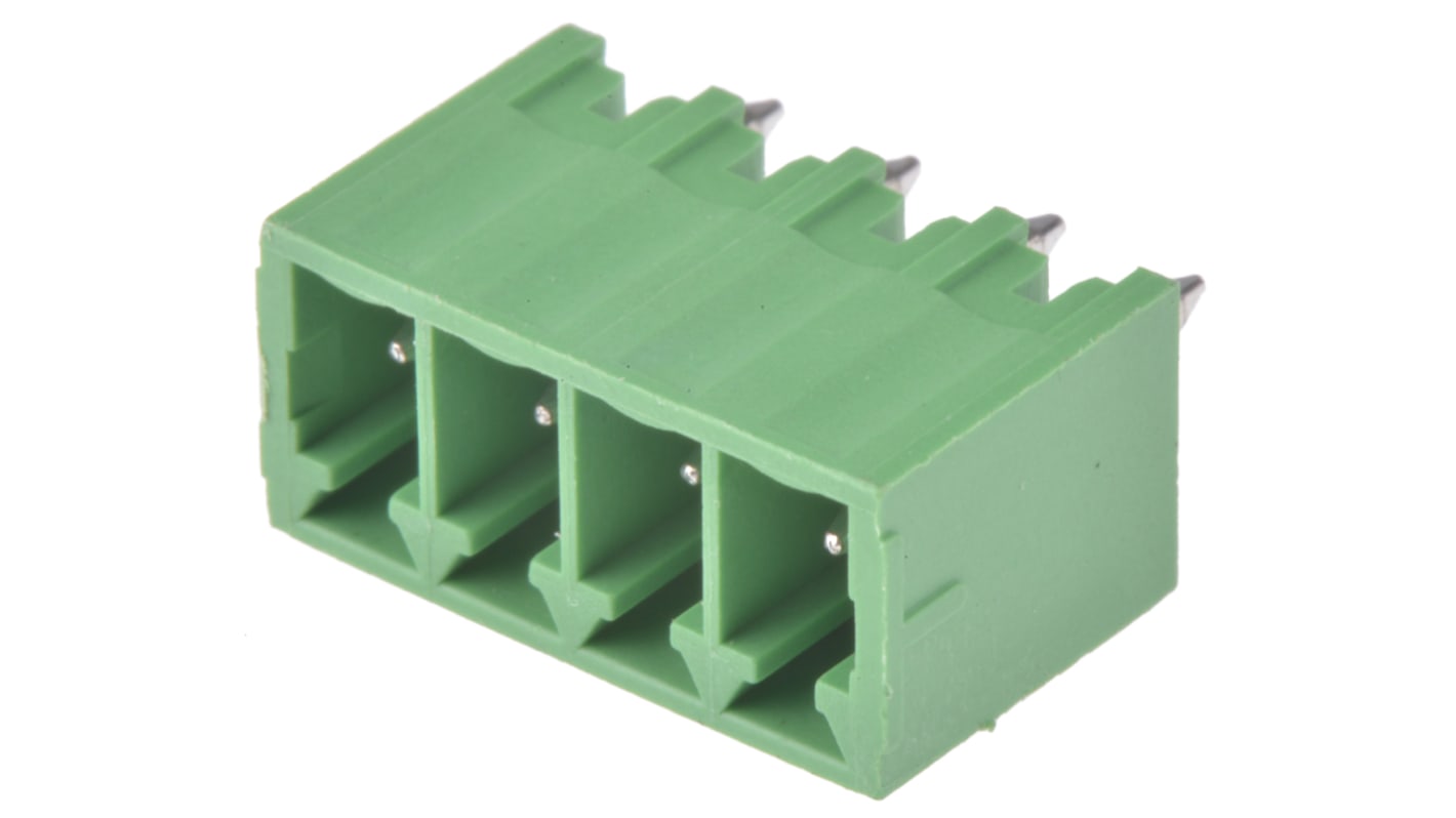 691321100004 | Wurth Elektronik 3.5mm Pitch 4 Way Pluggable Terminal ...