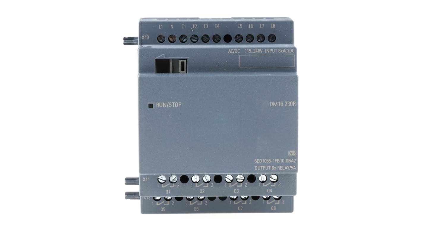 6ED1055-1FB10-0BA2 | Siemens LOGO! Series I/O module for Use with LOGO ...