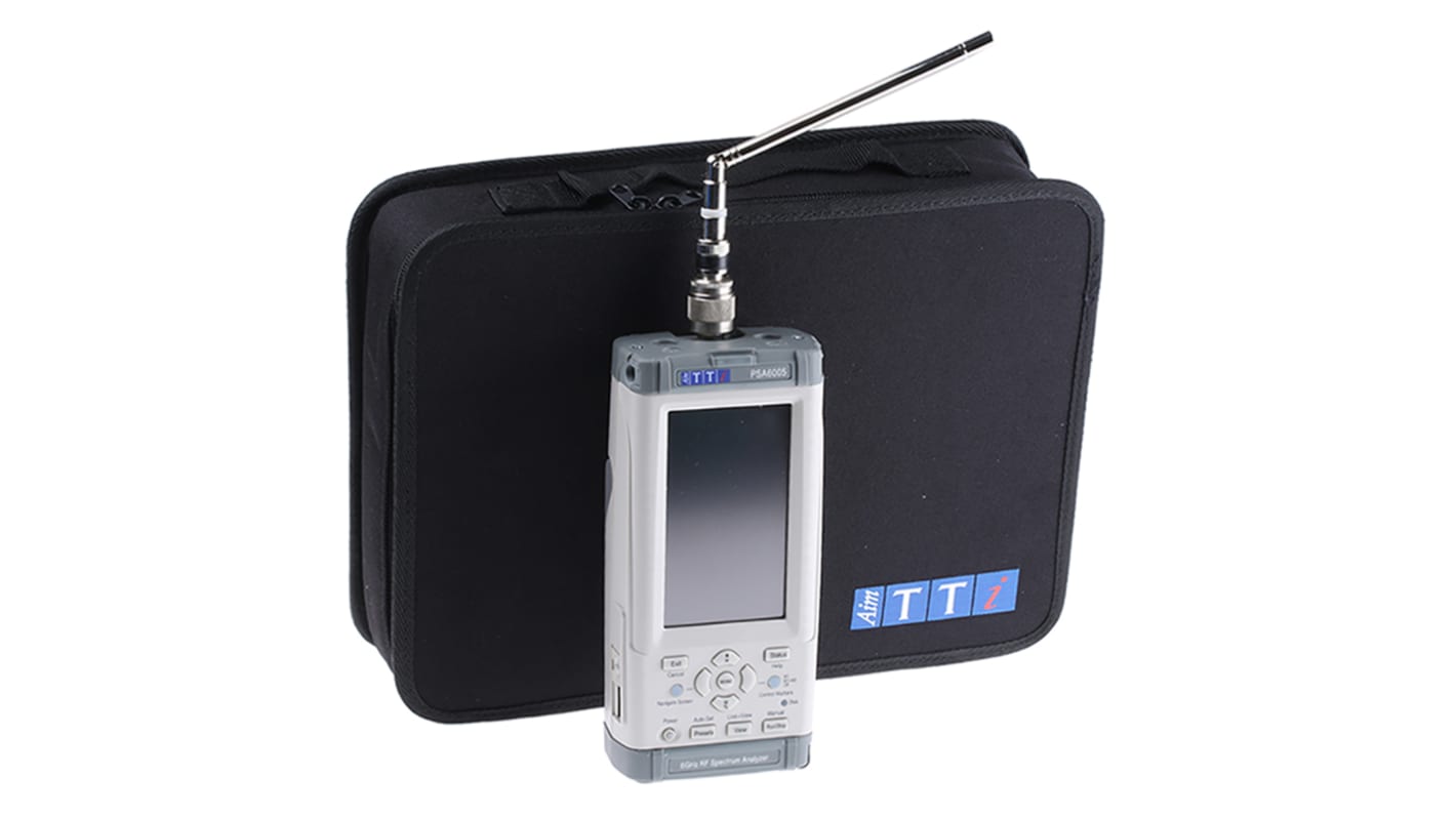Aim-TTi PSA6005USC Handheld Spectrum Analyser, 10 MHz → 6 GHz | RS