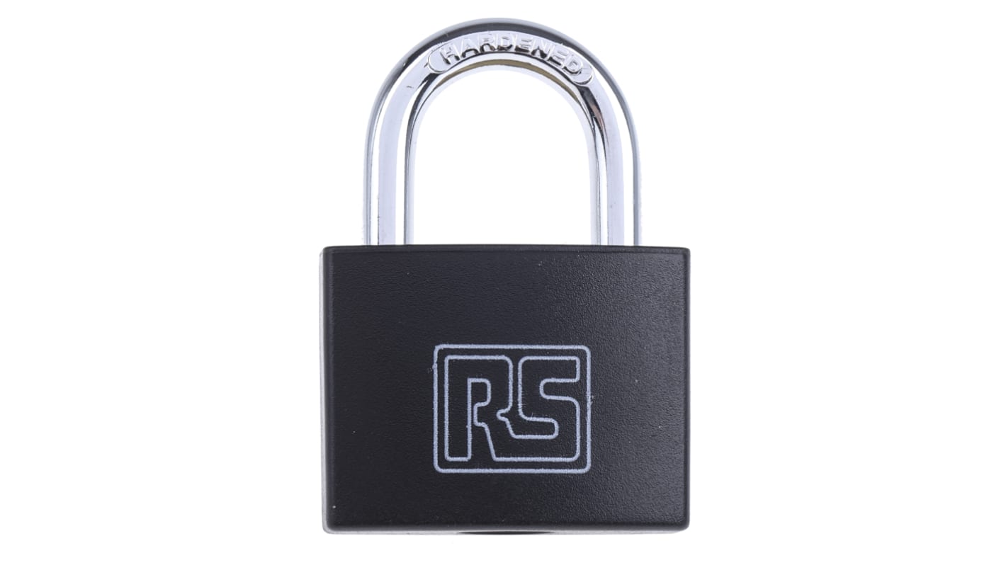 RS PRO Key Brass Padlock, 6mm Shackle, 43mm Body | RS