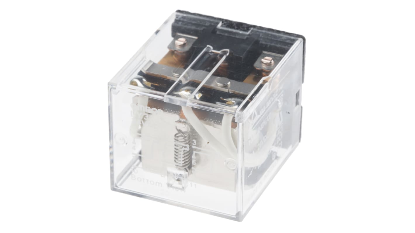 LY3-DC24 | Omron Plug In Non-Latching Relay, 24V dc Coil, 10A Switching ...