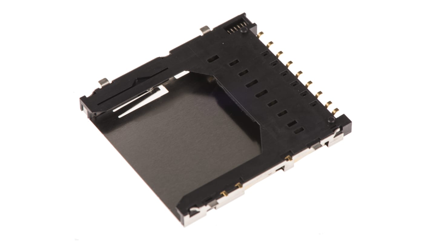 DM1AA-SF-PEJ(82) | Hirose 9 Way Right Angle SD Card Memory Card ...