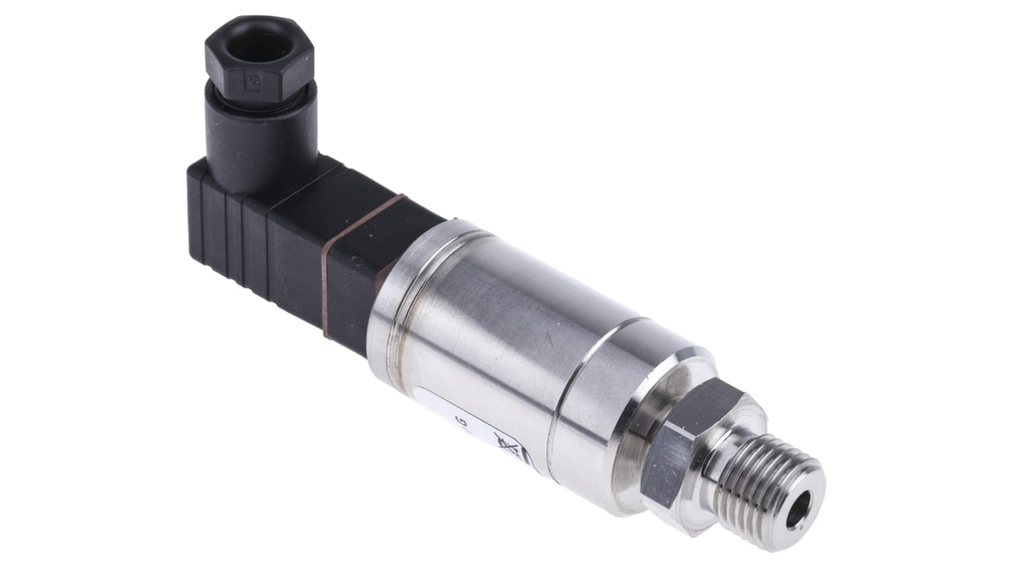 RS PRO Pressure Sensor, 0bar Min, 16bar Max, Voltage Output, Relative Reading | RS