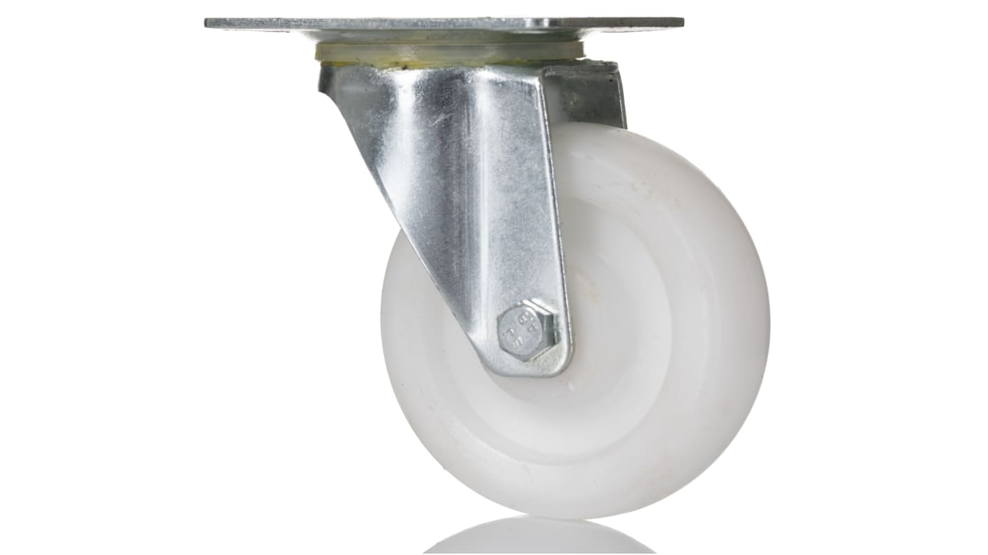 RS PRO Swivel Castor Wheel, 75kg Capacity, 75mm Wheel | RS