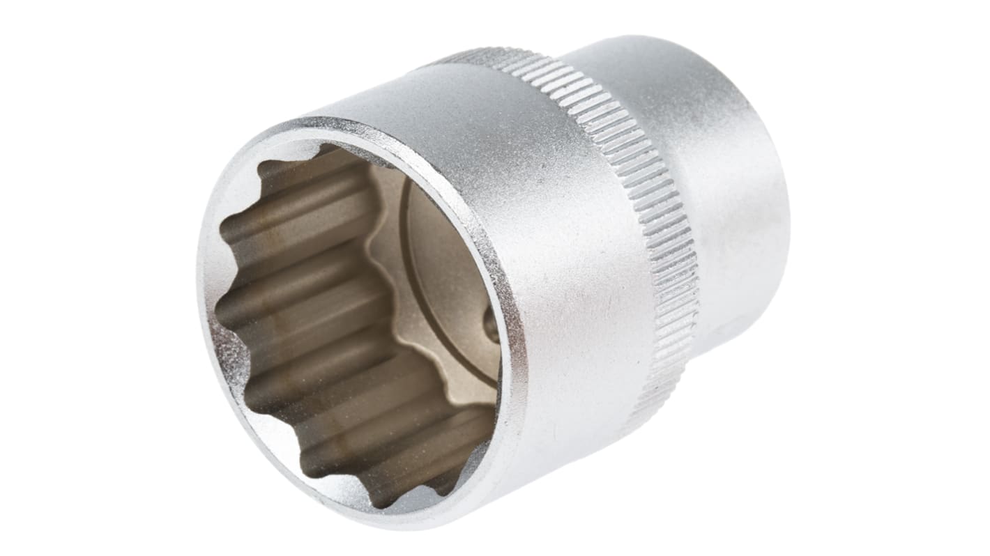 RS PRO 1/2 in Drive 24mm Standard Socket, 12 point | RS