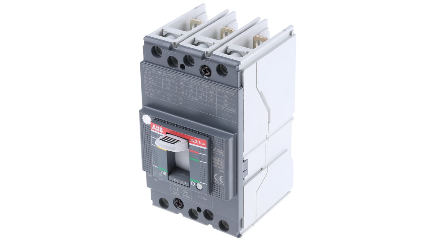 ABB SACE Tmax PR221DS-T2H Pole Circuit Breaker At Rs 999, 05/11/2023