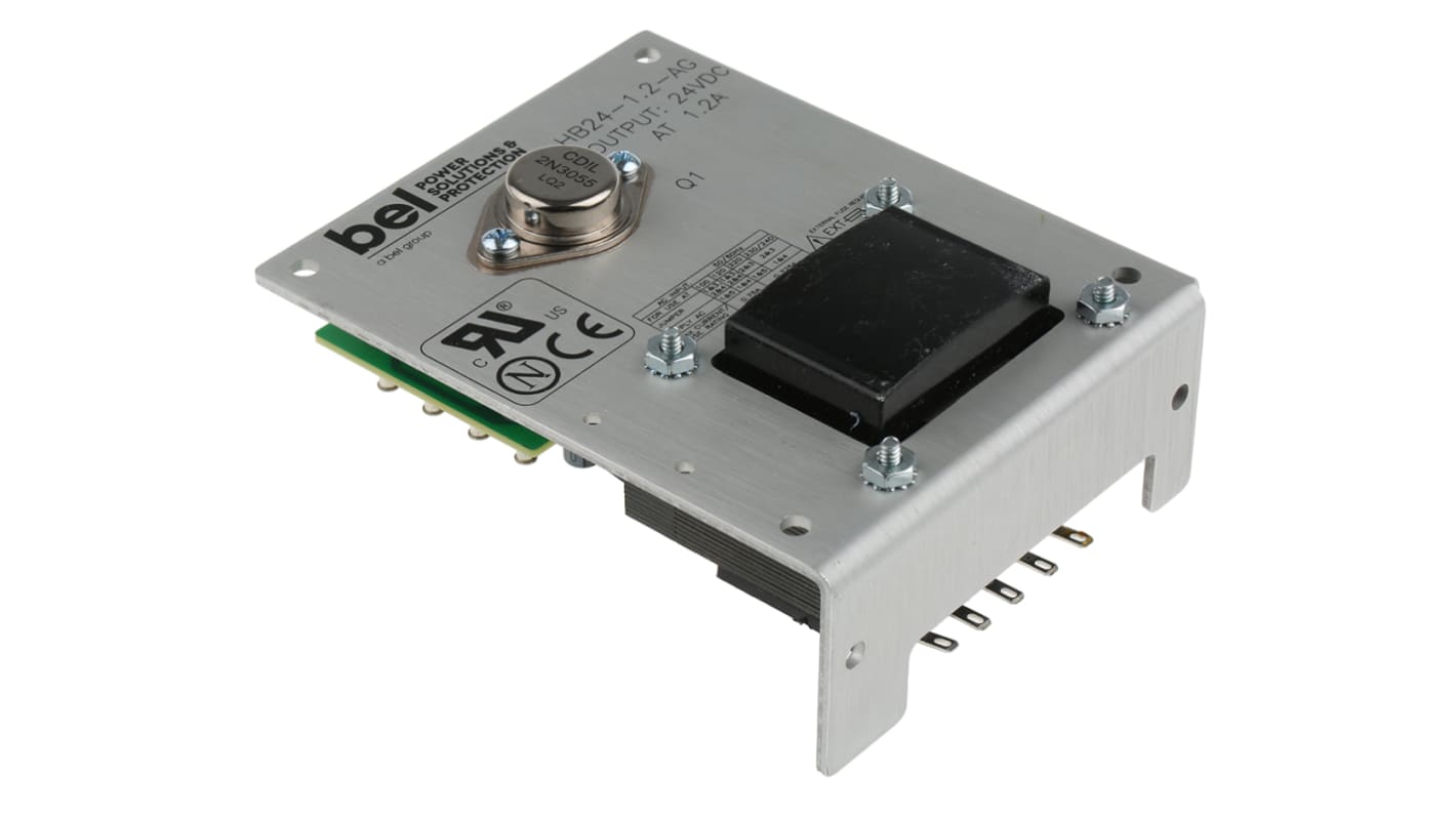 HB24-1.2-AG | BEL POWER SOLUTIONS INC Open Frame Linear Power Supply ...