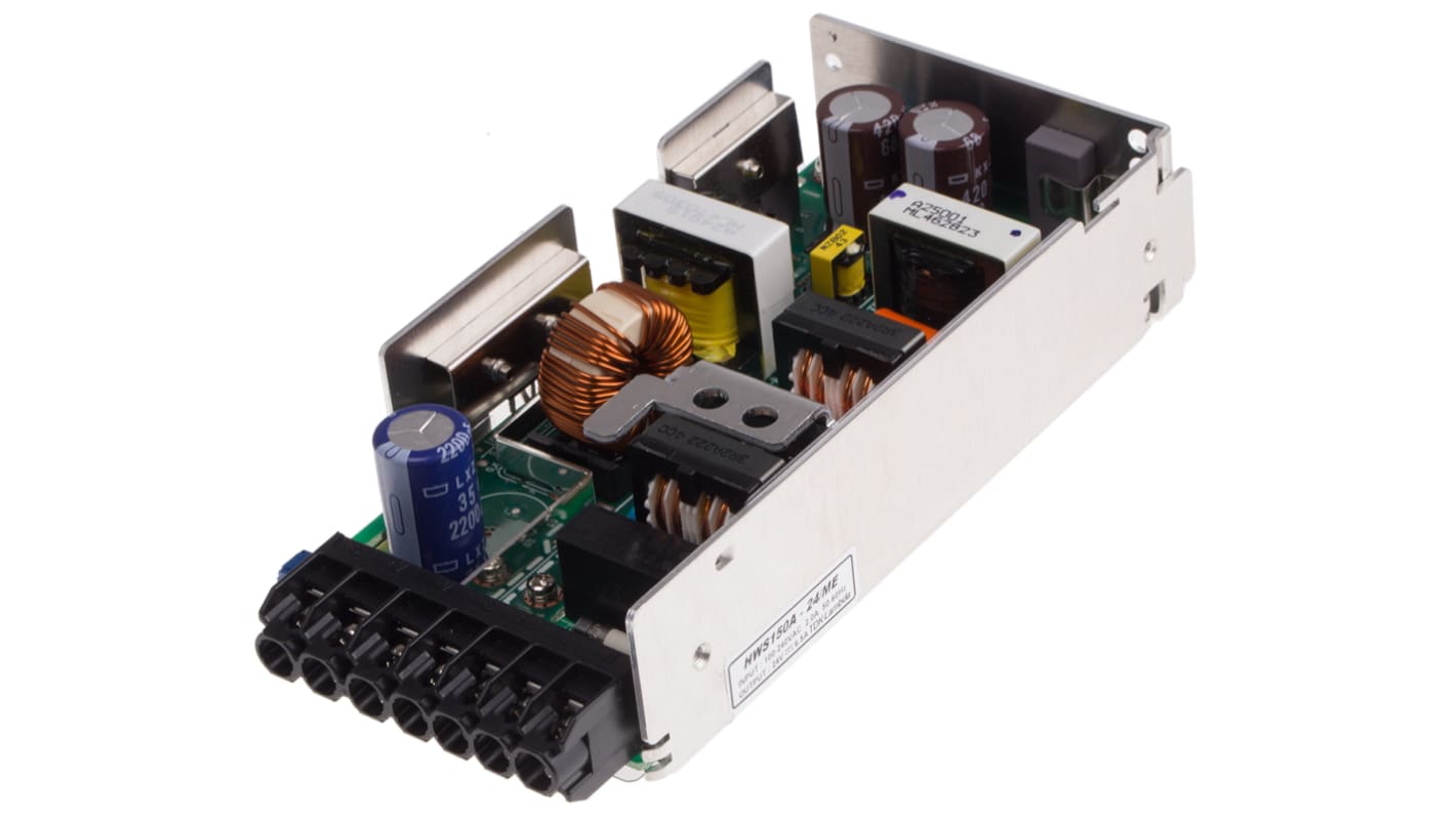 TDK-Lambda Switching Power Supply, HWS-150A-24/ME, 24V dc, 6.5A, 156W, 1 Output, 120 → 370 V dc ...